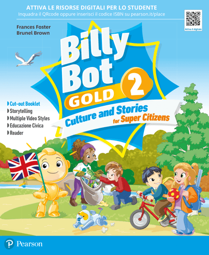 Billy Bot Gold, la proposta per la Scuola primaria Pearson