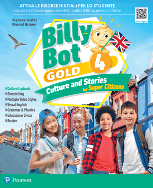 Billy Bot Gold, la proposta per la Scuola primaria Pearson