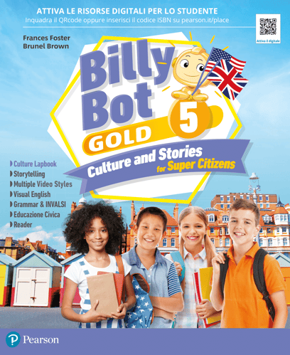 Billy Bot Gold, la proposta per la Scuola primaria Pearson