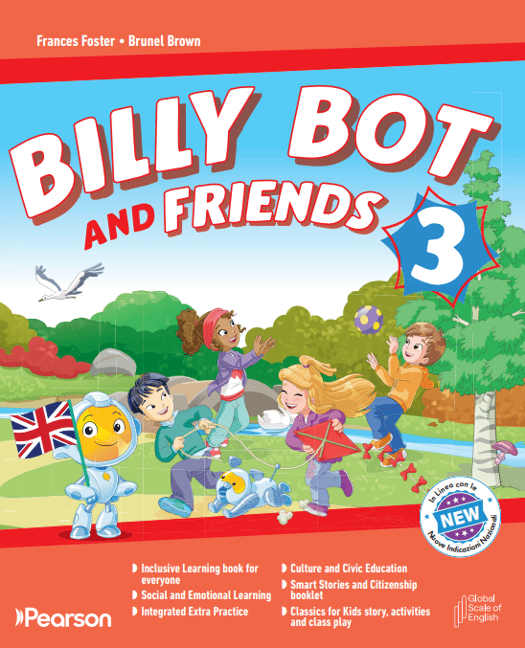 DEMO Billy Bot and Friends | Inglese per la Scuola primaria, Pearson