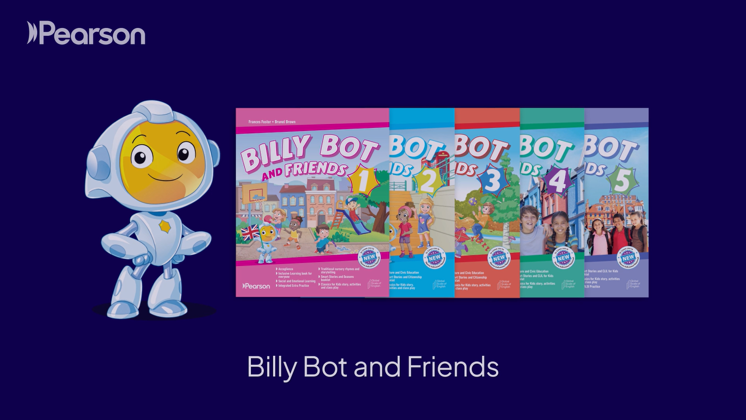 DEMO Billy Bot and Friends | Inglese per la Scuola primaria, Pearson