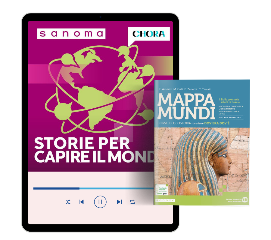 Storie per capire il mondo | Serie di podcast didattici Sanoma Italia